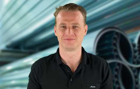 Mitarbeiter von Gustav Barth GmbH am Stammsitz Renningen.